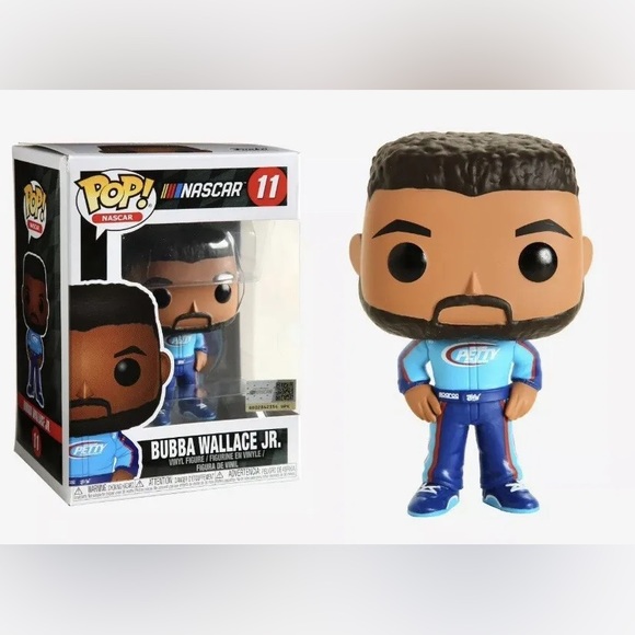Funko | Other | Funko Pop Pop 1 Nascar Race Car Driver Bubba Wallace Jr ...